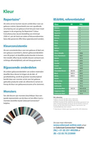 Prisma® - kleurenkaart | PDF