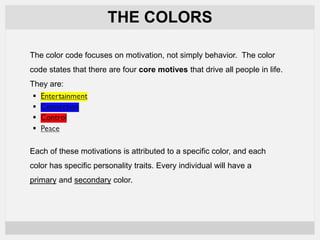 Color code | PPTX | Blues | Music