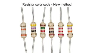 Easy resistor color code | PPTX
