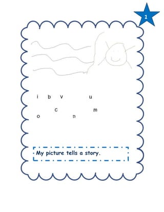 Color coded 6 point kindergarten writing rubric | DOCX