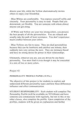 COLOR CODED MOTIVESMotives are the principle means of identifying .docx