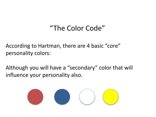 Color Code Guide | PPTX