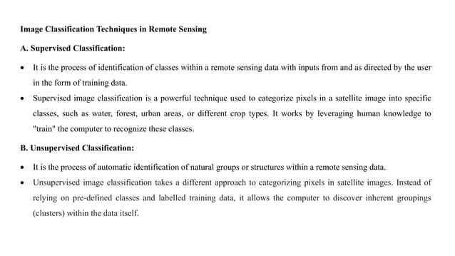 Color Composites and Image Classification.pptx | Geography | Science