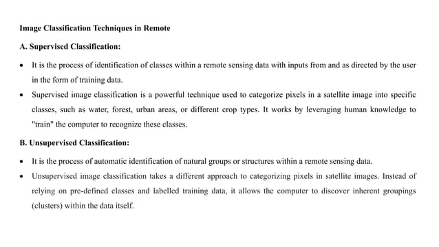 Color Composites and Image Classification.pptx | Geography | Science