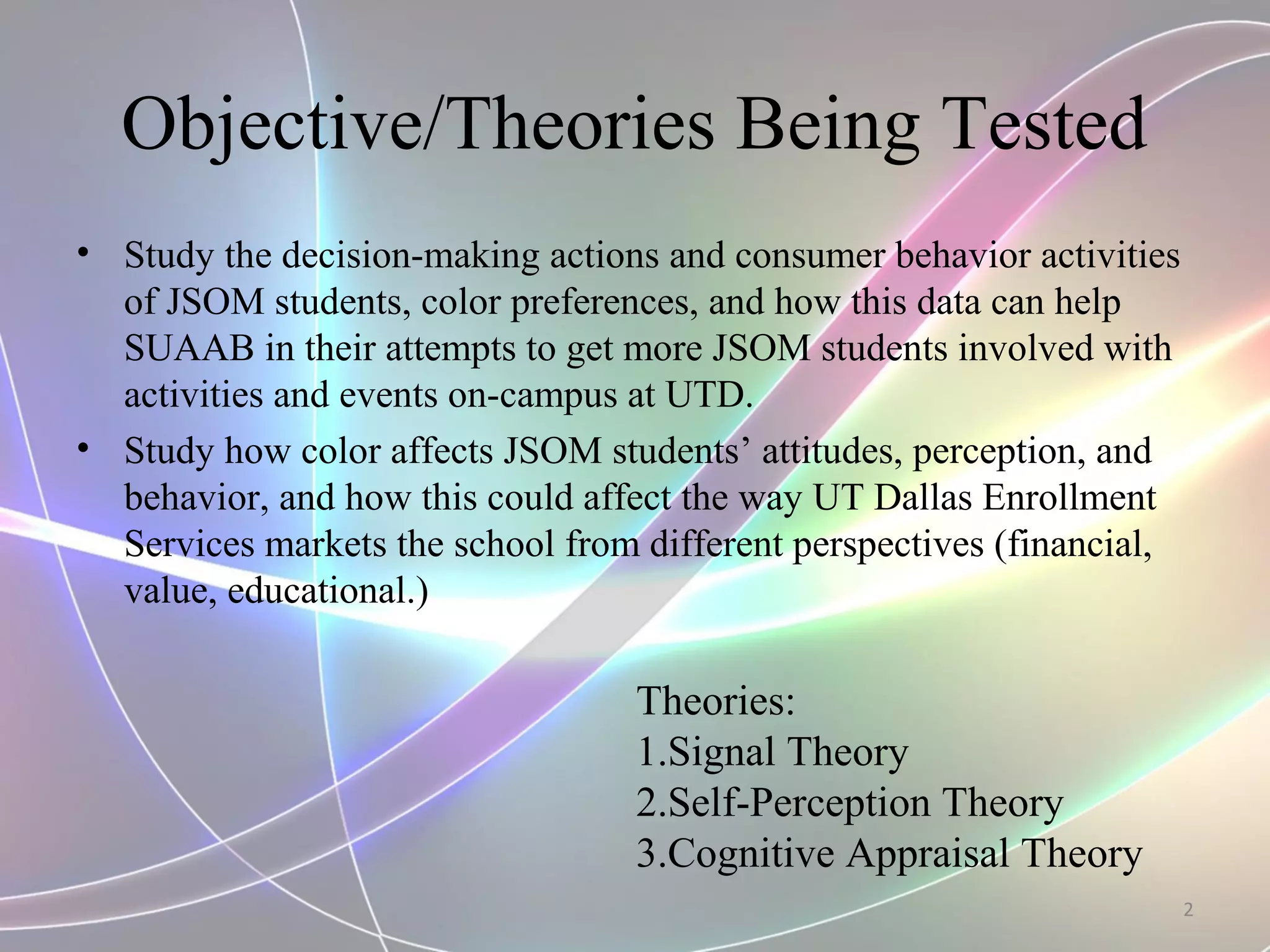 Color and Consumer Behavior | PPT | Education