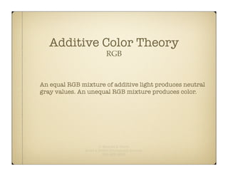 Color Correction Primer | PPT