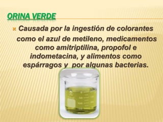 Color de la orina | PPTX