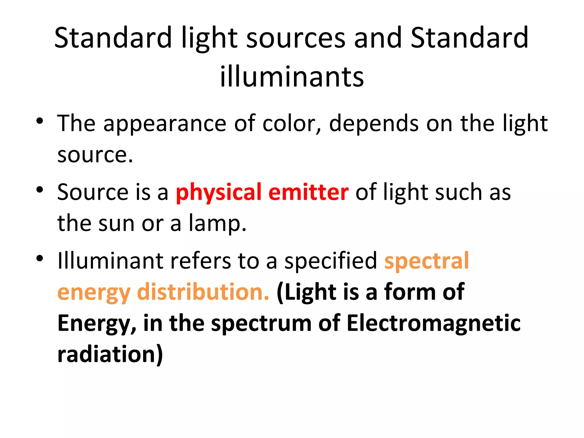 Color description sg babu | PPT