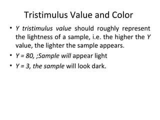 Color description sg babu | PPT