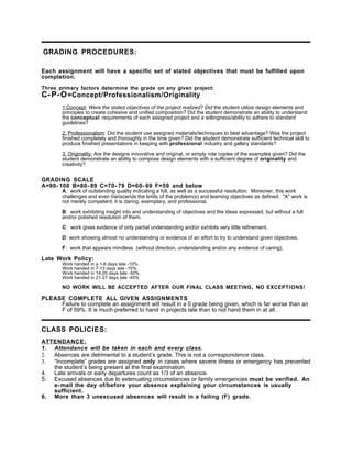 Color Design Syllabus | DOCX