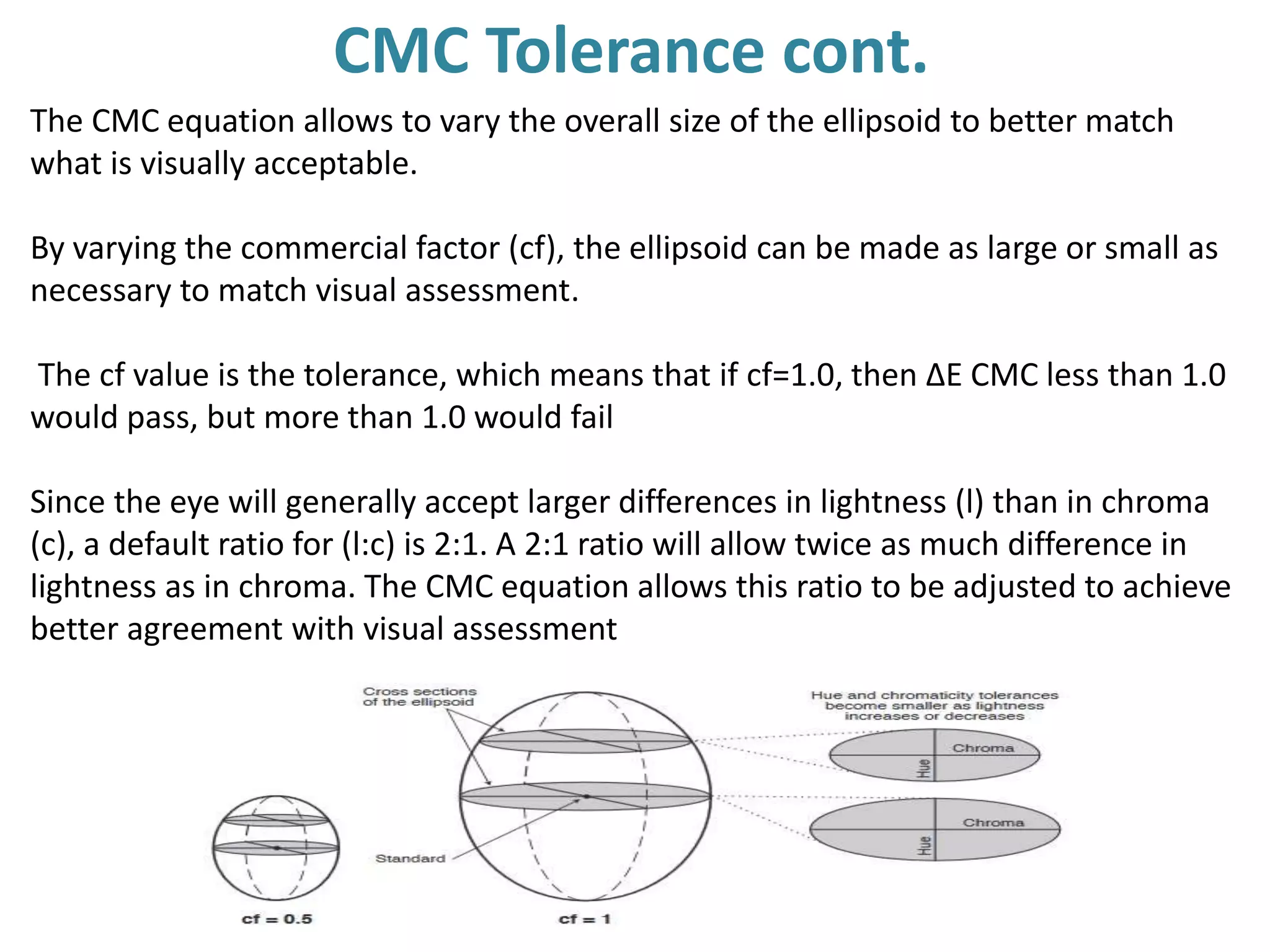 Color diffference and color tolerance | PPTX