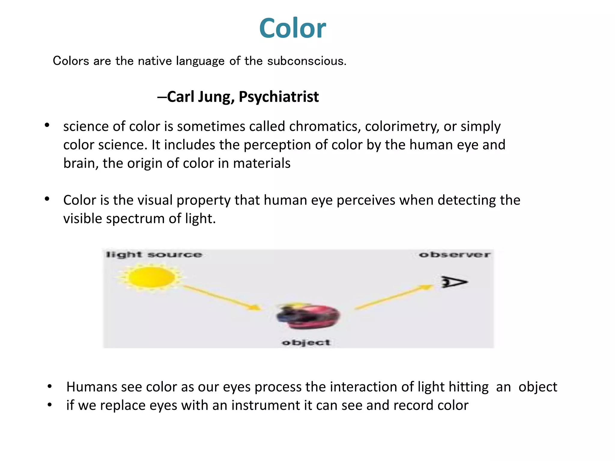 Color diffference and color tolerance | PPTX | Eye and Vision ...