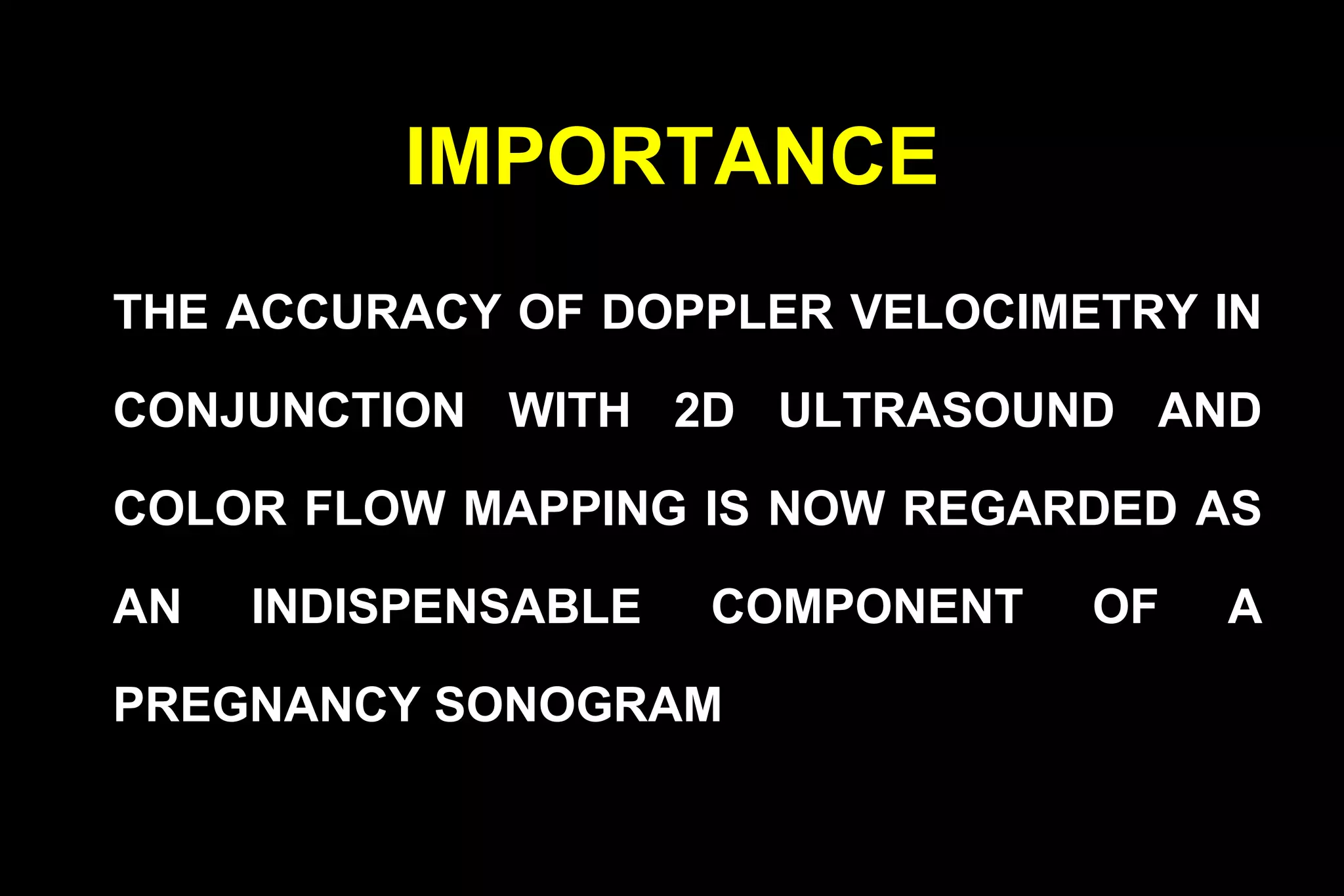 Color doppler in fetal hypoxia | PPTX