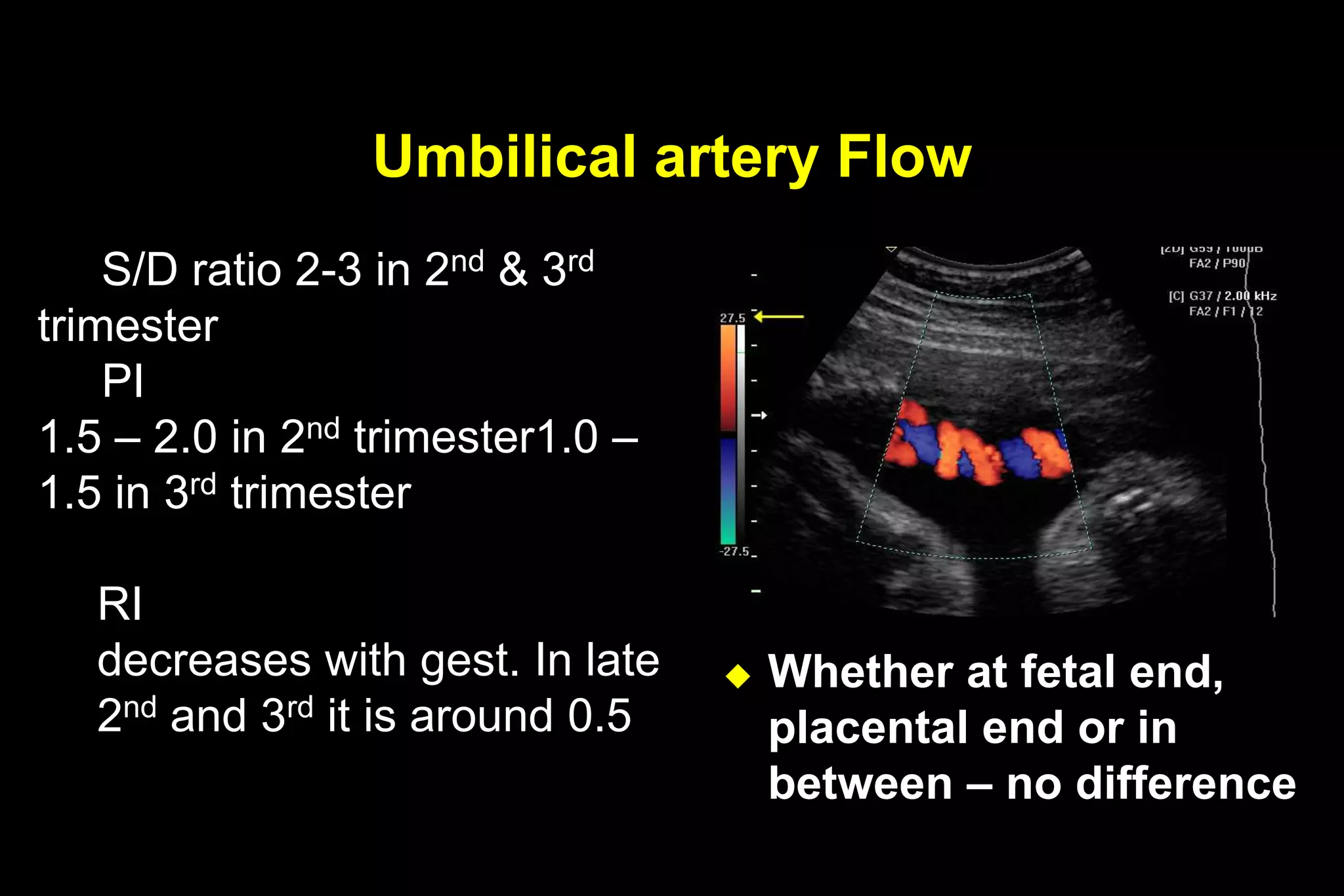 Color doppler in fetal hypoxia | PPTX
