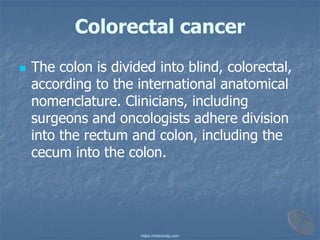 Colorectal cancer-10.pdf | Cancer | Diseases and Conditions