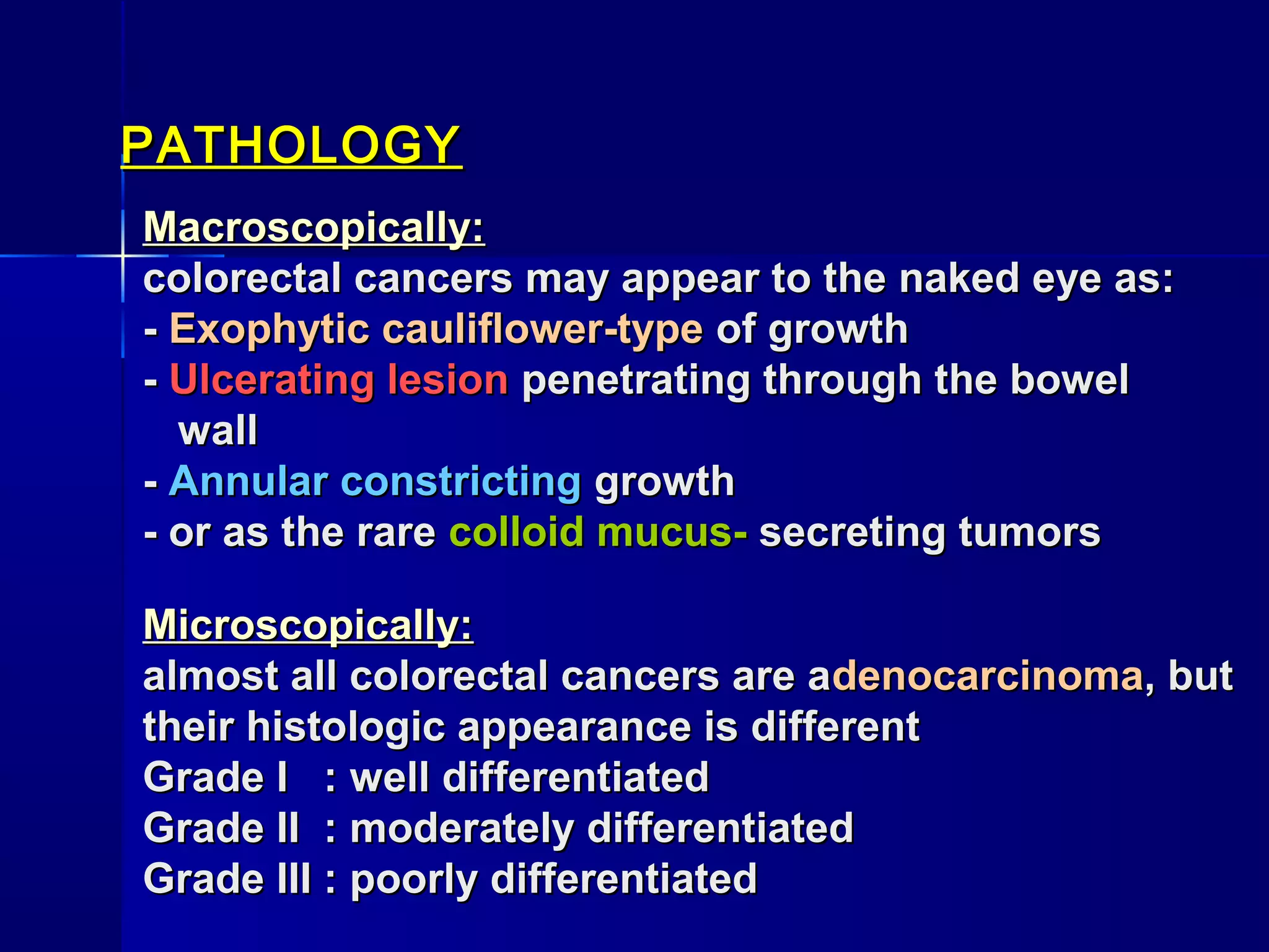 Colorectal cancer | PPT