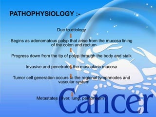 Colorectal cancer | PPTX