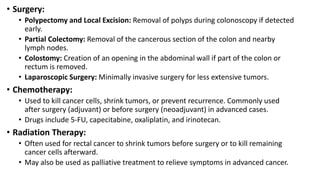 Colorectal cancer (CRC), cancer of the rectum and colon | PPT