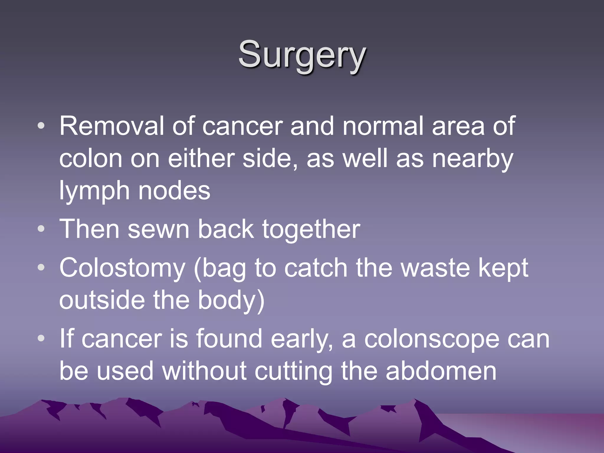 Colorectal cancer presentation | PPT