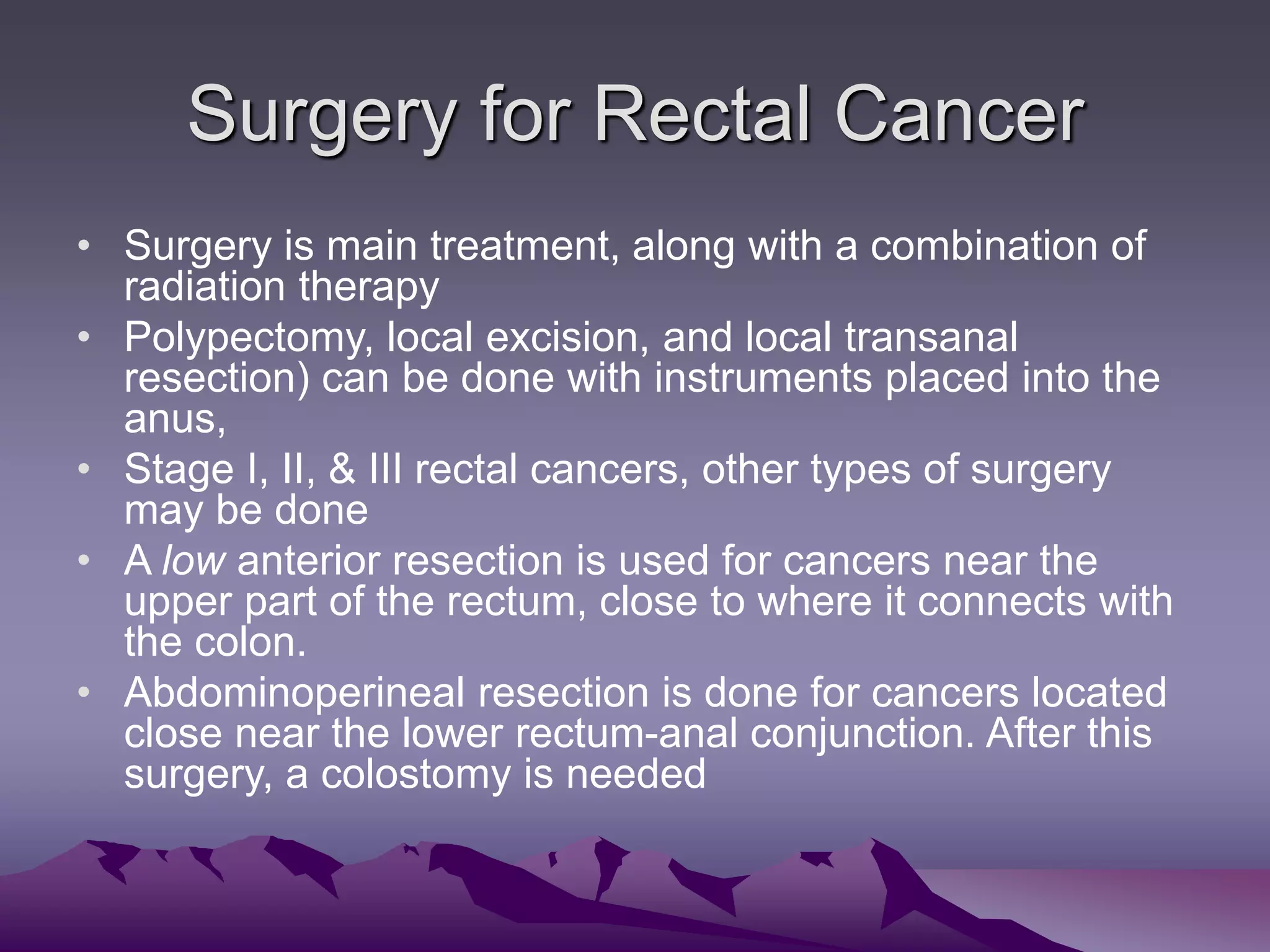 Colorectal cancer presentation | PPT