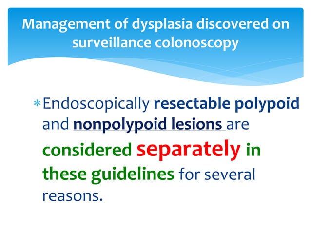 Colorectal Cancer Surveillance in IBD 2015 | PPT