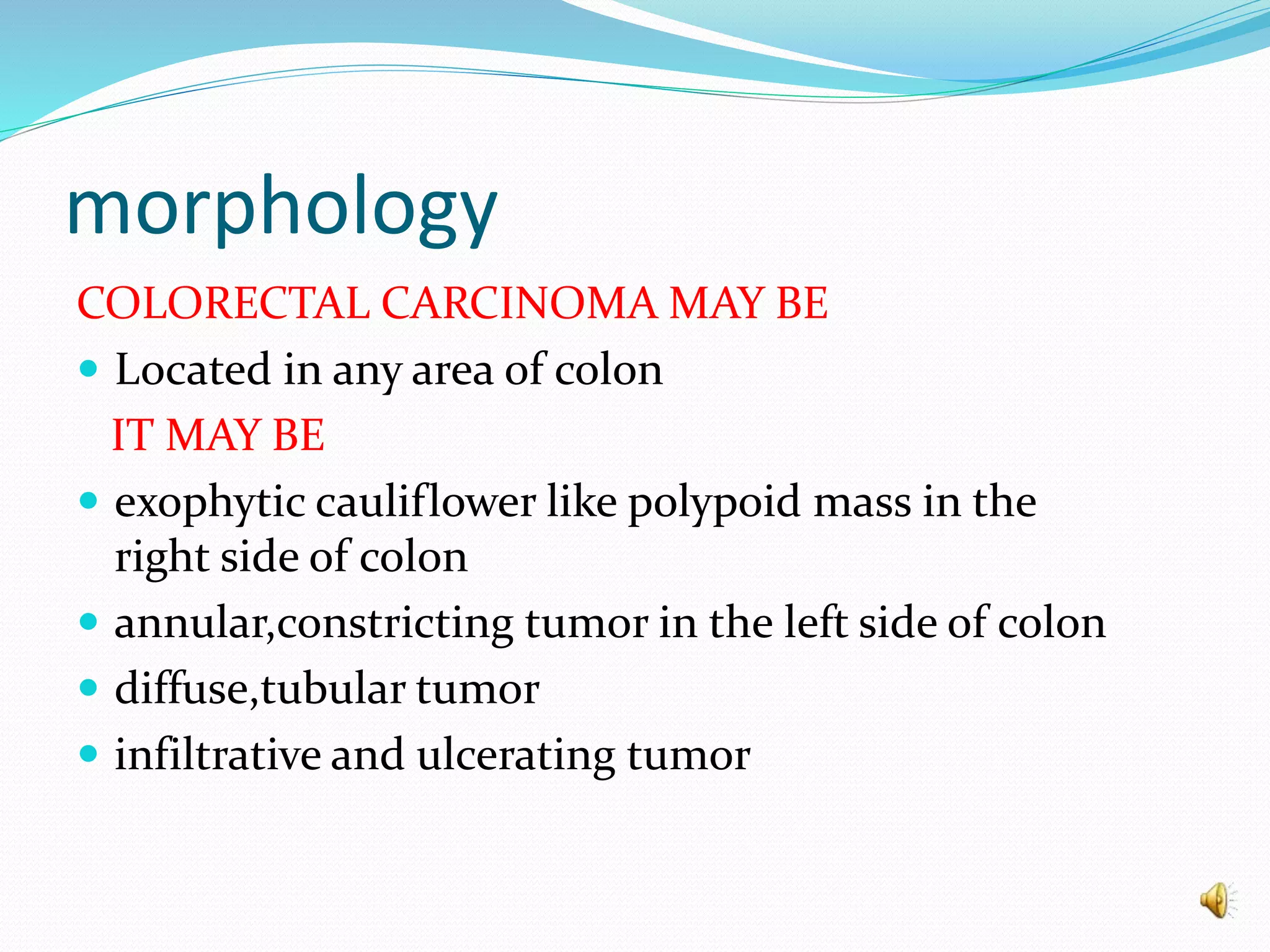 Colorectal carcinoma gist carcinoid tumour | PPTX