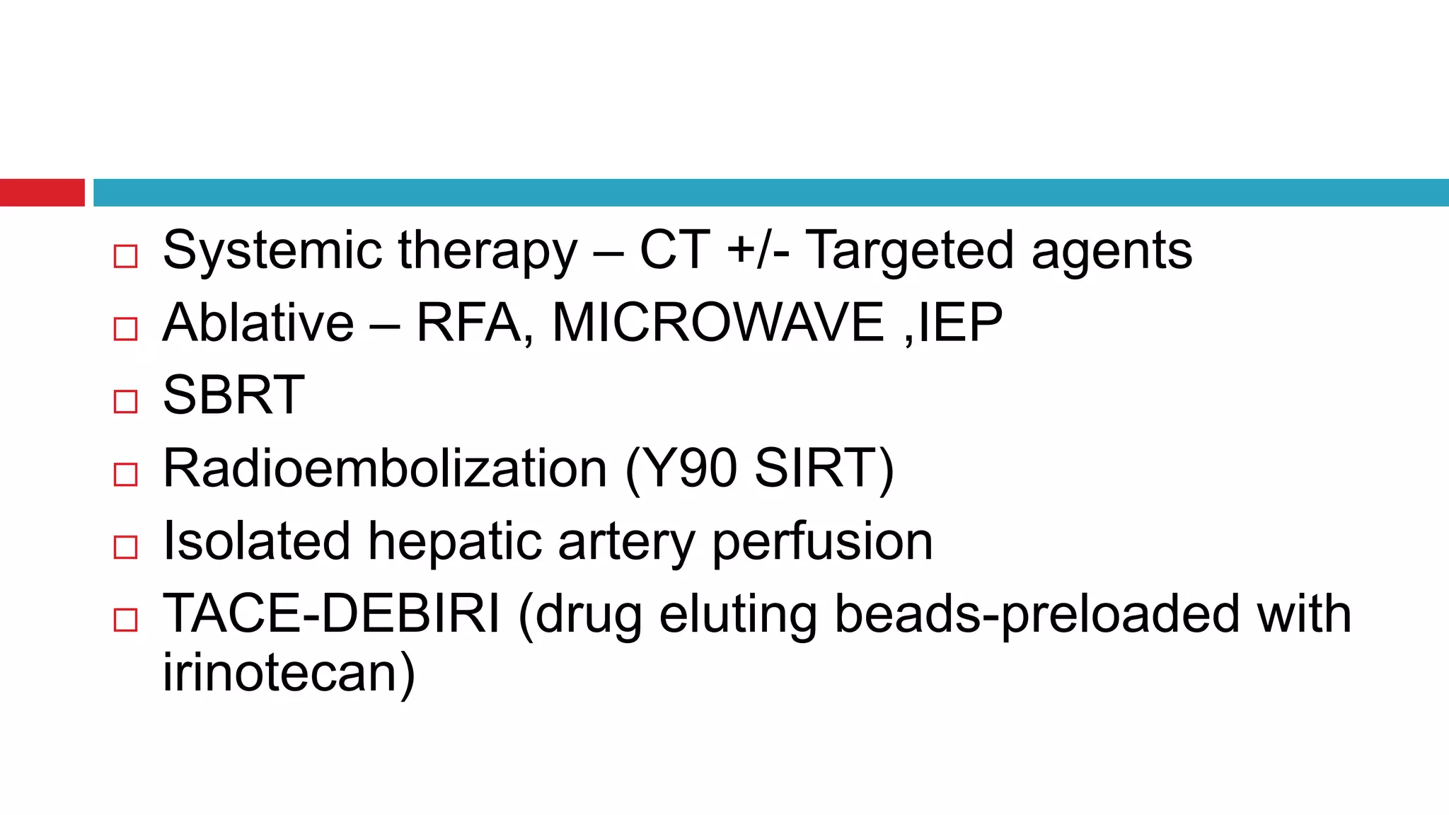 Colorectal liver metastasis | PPTX