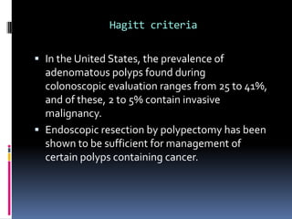 Colorectal polyp | PPTX