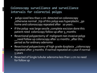 Colorectal polyp | PPTX
