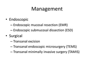 Colorectal polyps | PPTX