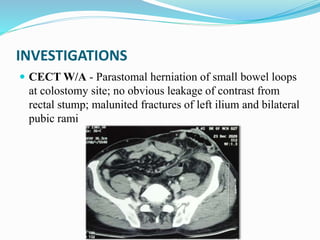 Colorectal trauma 2 cases | PPT