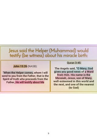 Colored ebook prophet muhammad in the bible 15 pages | PDF