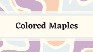 Colored Japanese Maples | PDF