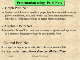Colored petri nets theory and applications | PPT