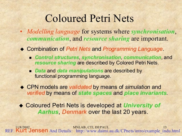 Colored petri nets theory and applications