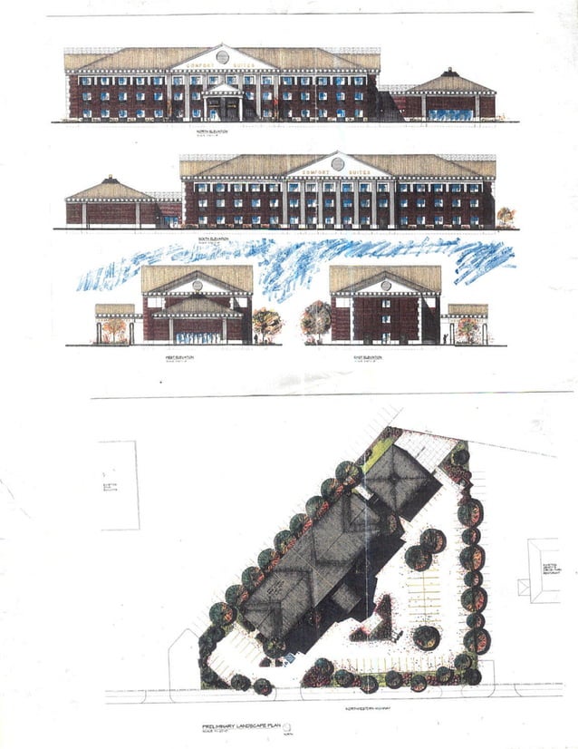 Colored Site Plan With Colored Elevations | PDF