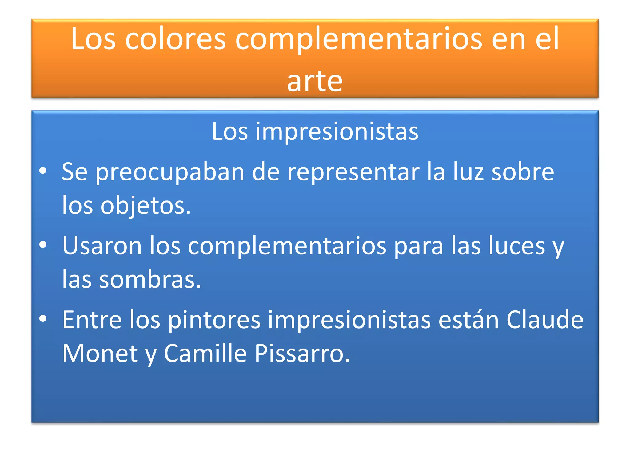 Colores complementarios | PPT