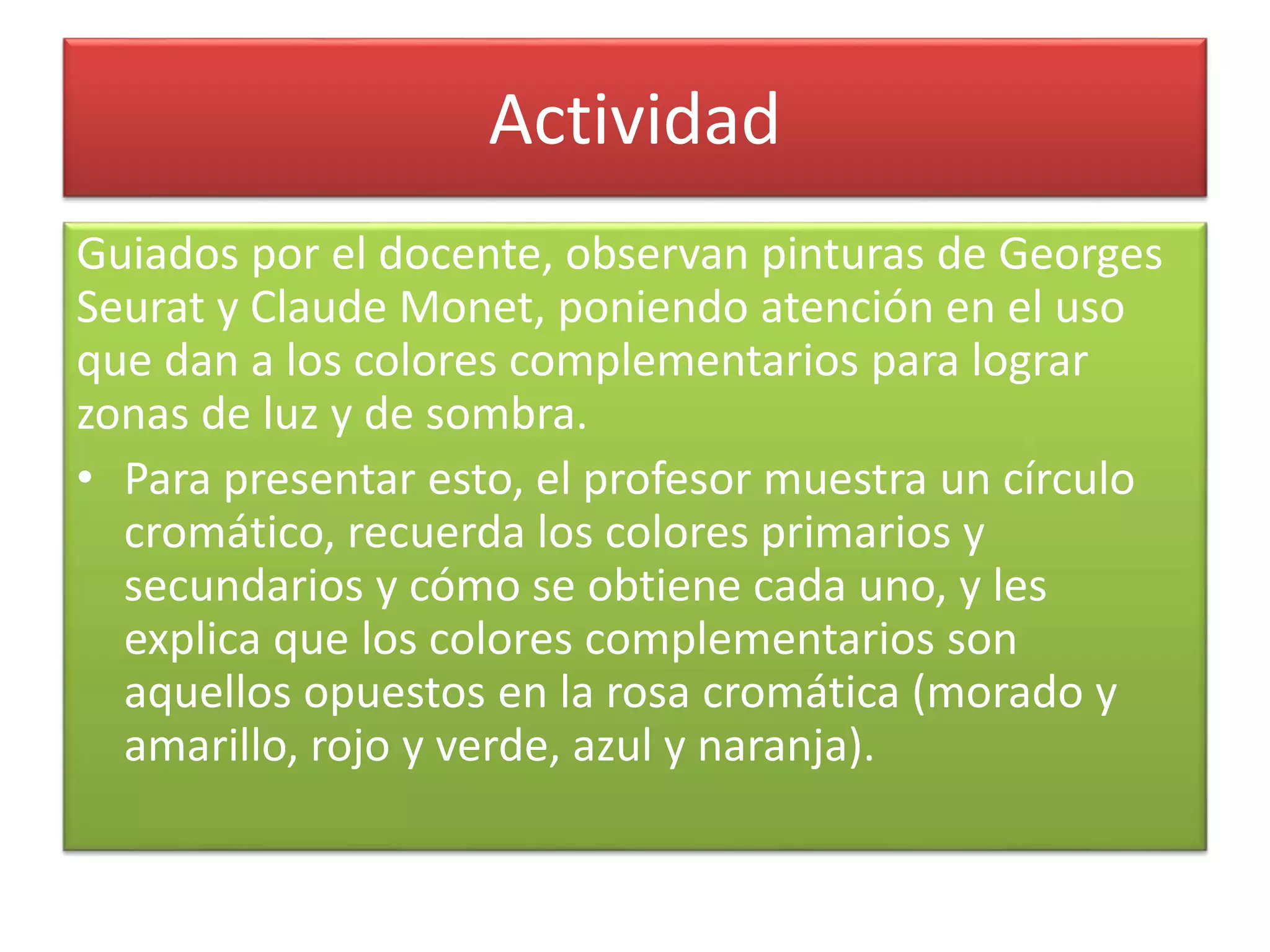 Colores complementarios | PPT