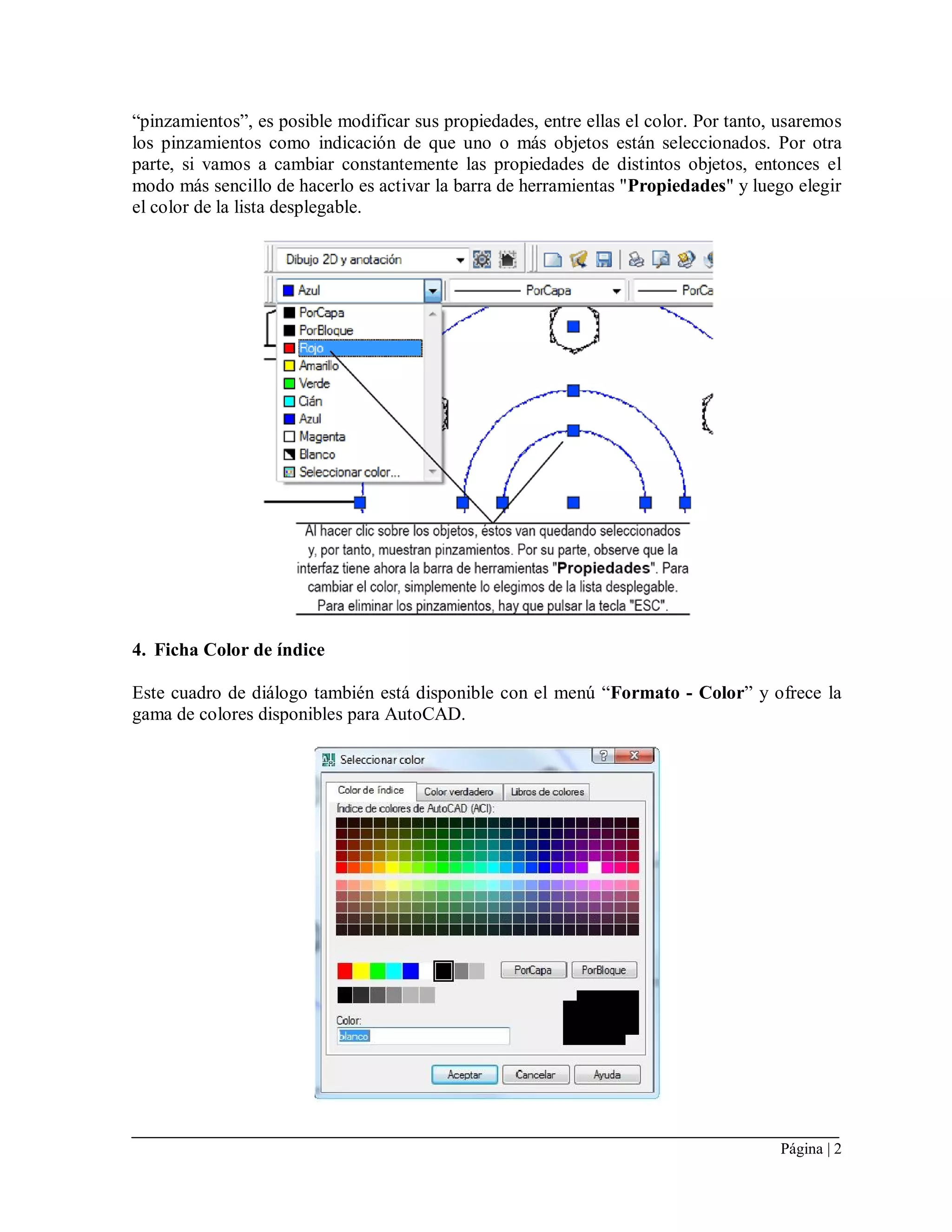 Colores de autocad | PDF