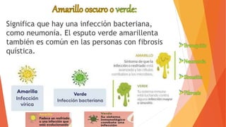 COLORES DE Esputo-muestras biológicas .pptx