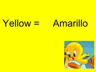 Colores en inglés | ODP