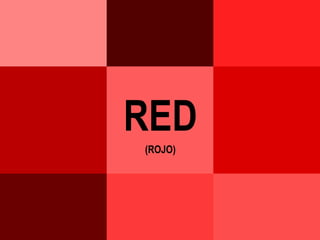 Colores en inglés | PPTX