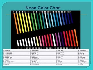 Colores Fluorescentes | PDF