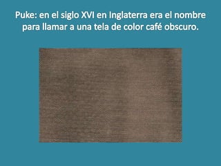 Colores muy raros | PPT