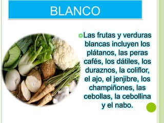 Colores para tu salud | PPTX