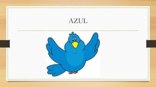 Colores primarios animales | PPTX
