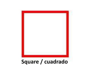 Colores y figuras / colors and shapes | PPT