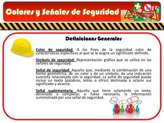 Colores y señales de seguridad | PDF