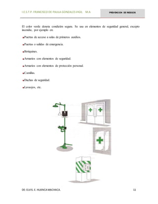 Colores y señales de seguridad y como diseñar señales de seguridad | DOCX