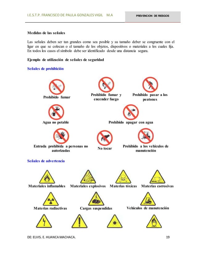 Colores y señales de seguridad y como diseñar señales de seguridad | DOCX